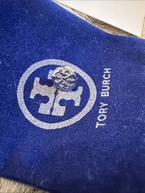 Tory Burch | Jewelry | Tory Burch Adeline Fret Stud Earringsauthentic ...